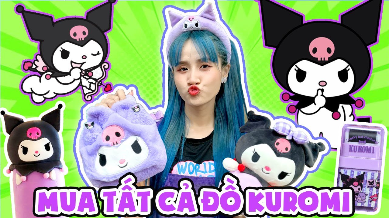 Thử Thách Mua Tất Cả Đồ Kuromi - Vê Vê Channel - YouTube