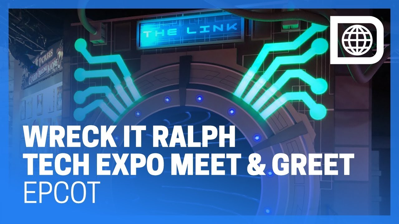 Wreck-It Ralph Meet and Greet Opens in ImageWorks - Epcot - YouTube