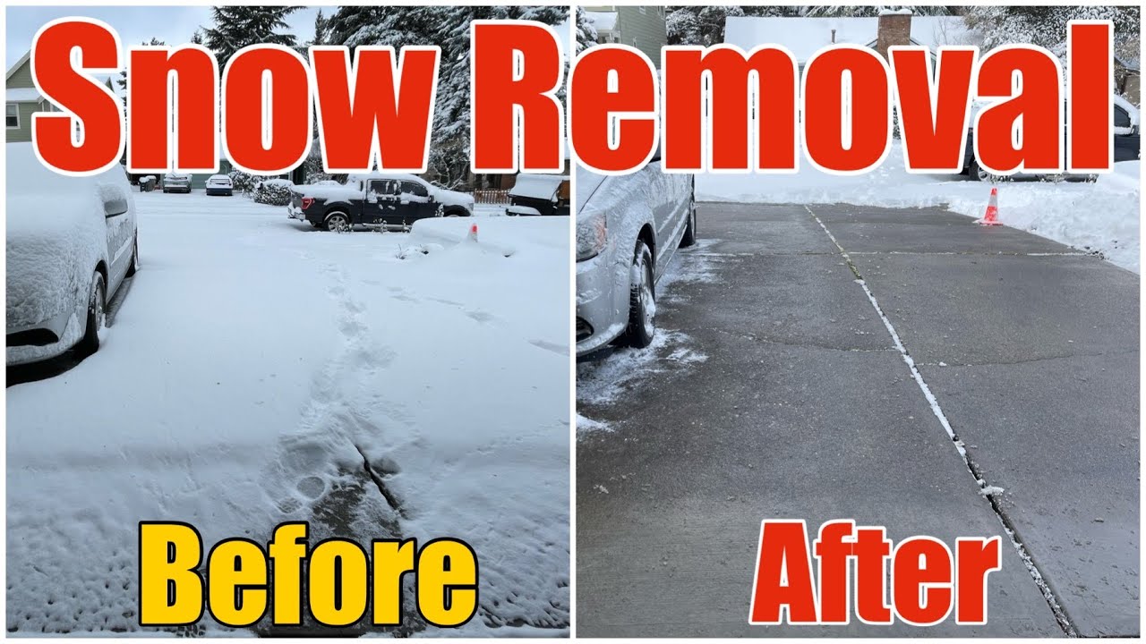 Most Cost Effective Way To Remove Fresh Snow From Your Driveway ...