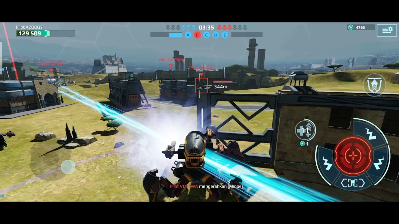 big damage with this hangar!! | war robots test server gameplay - YouTube