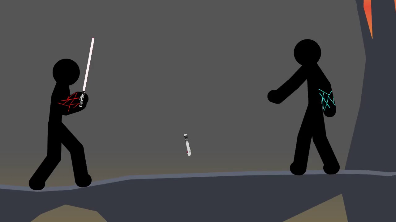 Star Wars Sticknodes|Jedi vs Sith short 2 - YouTube