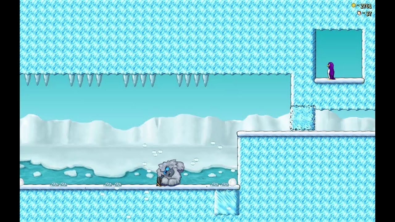 [OBS] SuperTux: Yeti-Boss (Completed) - YouTube