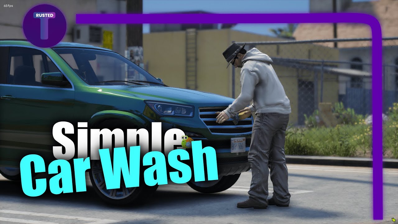FiveM Simple Car Wash Script | by Trusted Studios & GMW - YouTube
