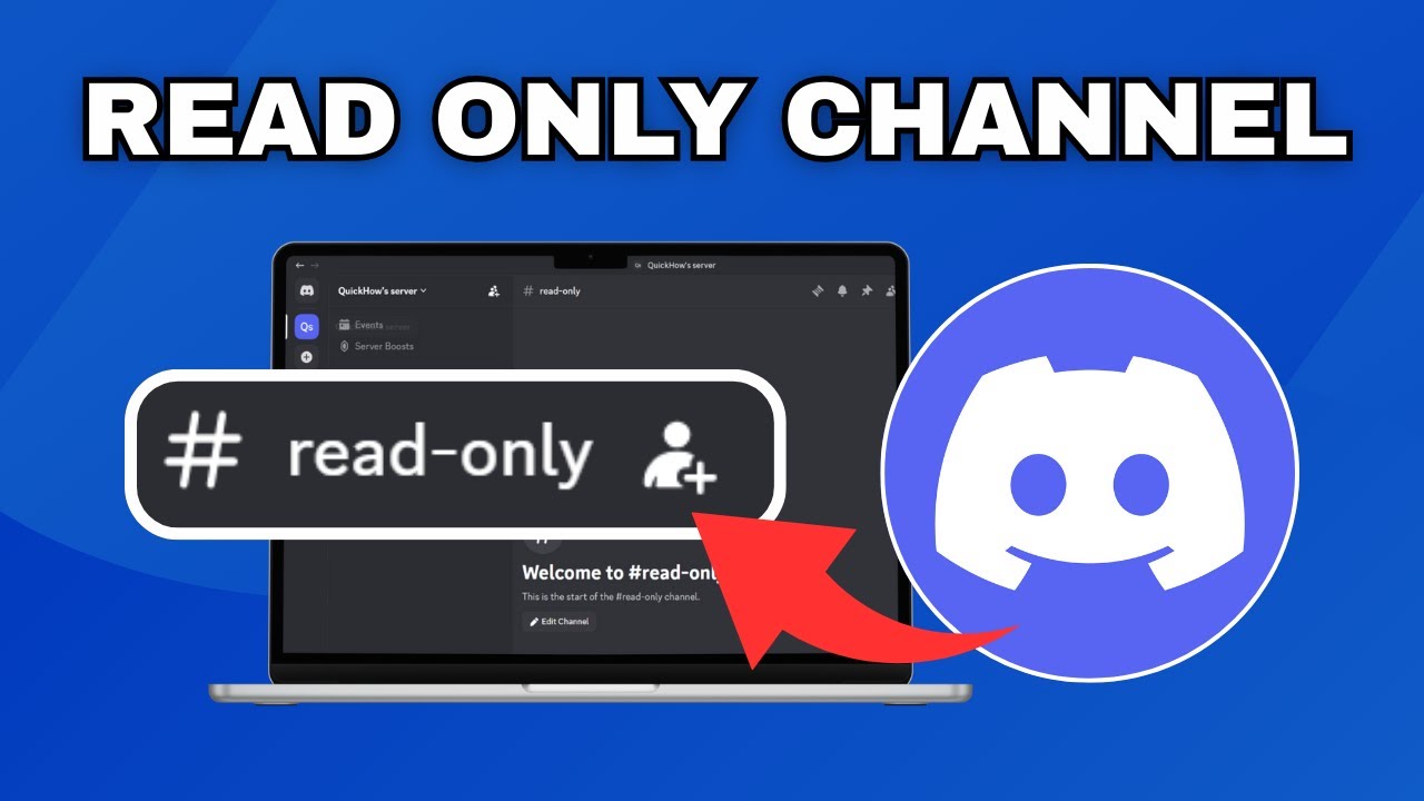 How to Create a Read Only Channel on Discord Server - YouTube