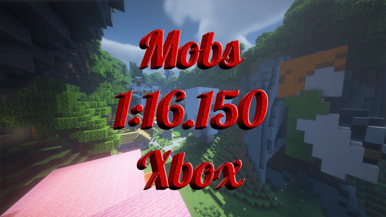 Xbox One Minecraft Mobs