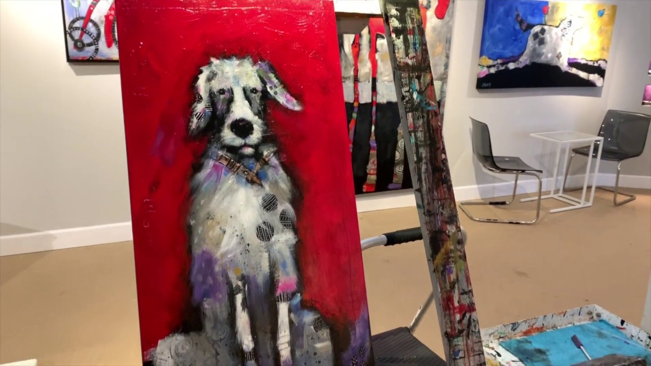 Creating art that evokes pure happiness with Jenny Foster - YouTube