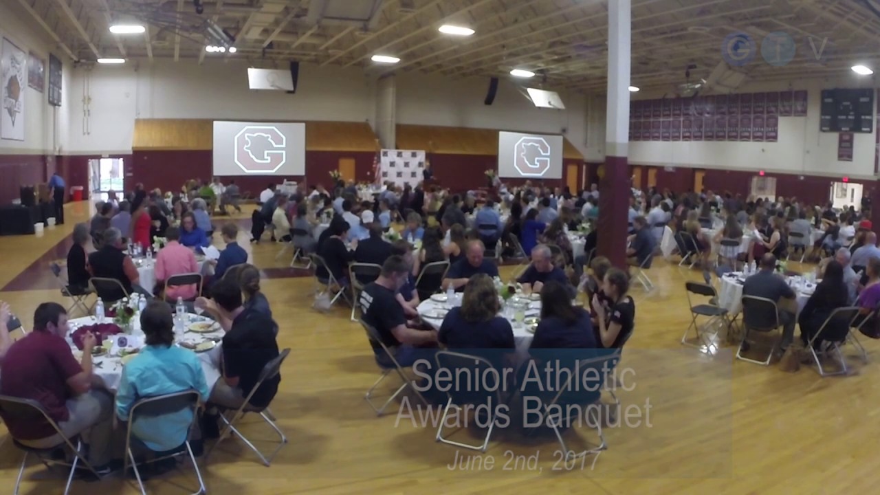 GHS Hall of Fame 2017 / Senior Athletic Awards Banquet - YouTube