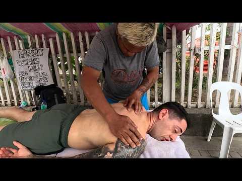 Intense Filipino Street Massage Makes Me Pass Out