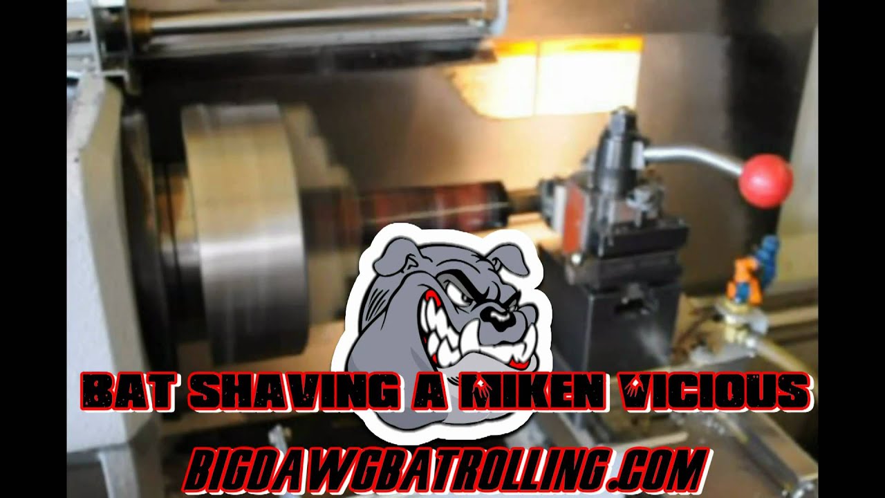 BigDawg Bat Shaving a Miken Vicious - YouTube