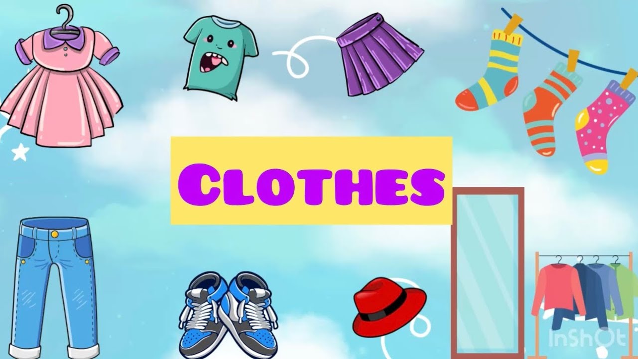 Clothes | Kids Vocabulary | Clothing | Fun Learning Video For Kids ...
