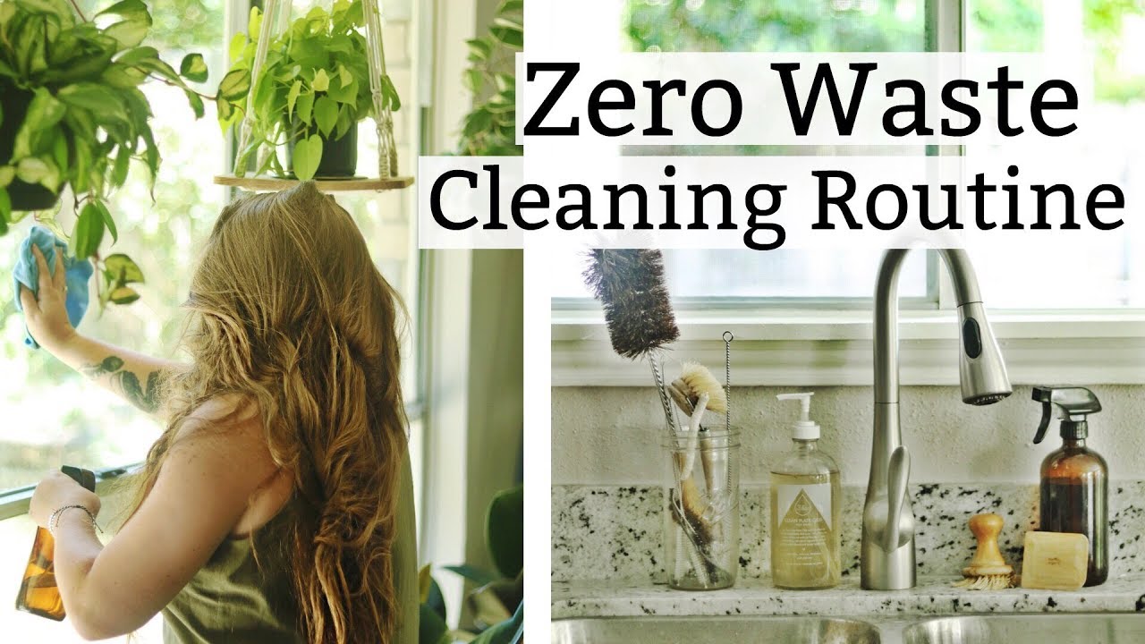 Zero Waste Cleaning Routine | DIYs & Sustainable Swaps - YouTube