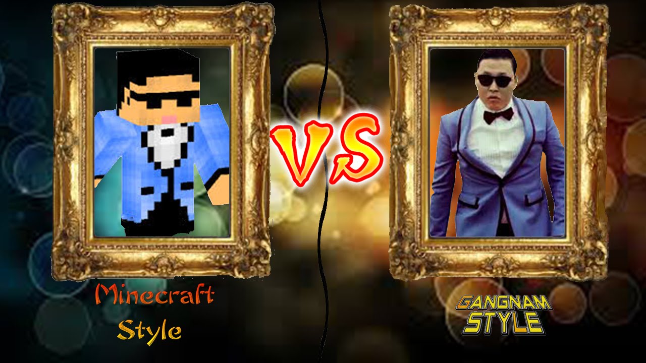 Gangnam Style vs Minecraft Style - YouTube