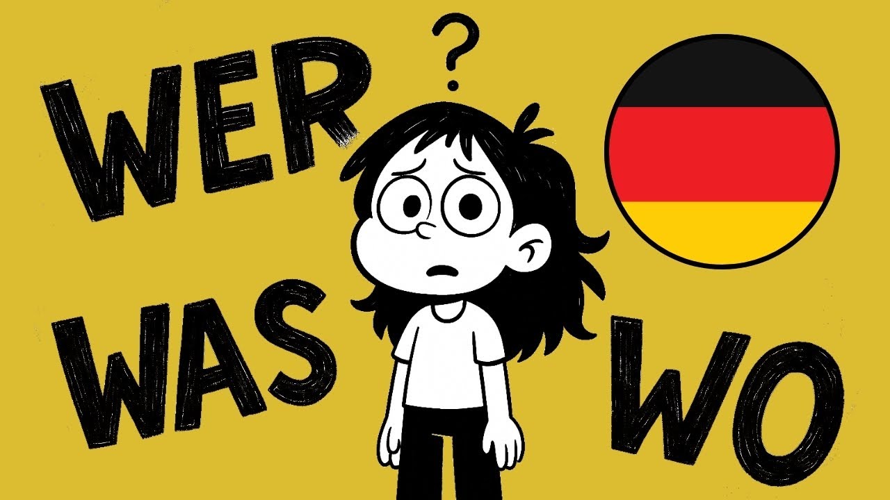 German W-Fragen Explained | Learn All Question Words + Easy Examples ...