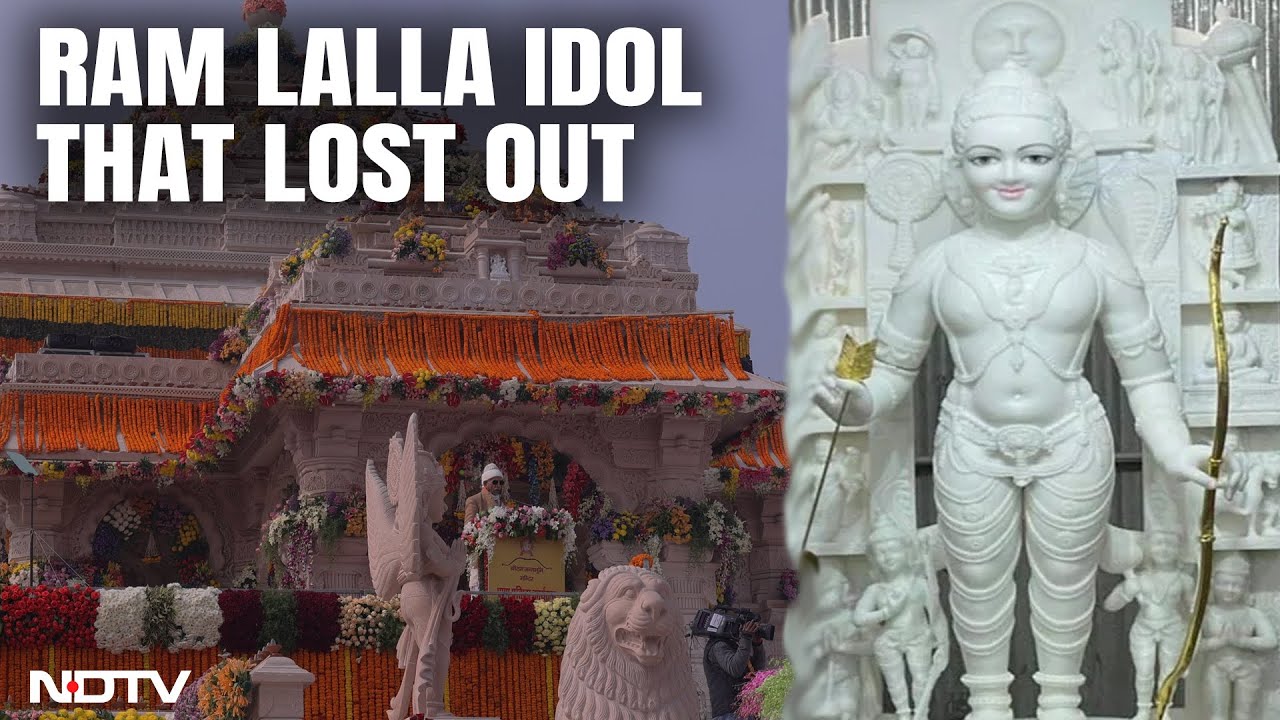 Ayodhya Ram Mandir: Ram Lalla Idol That Lost Out -- Rajasthan Sculptor ...