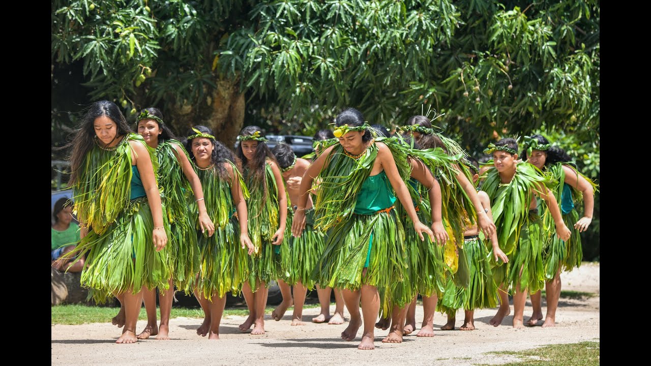 Traditional Polynesian Dance Mangareva Island French Polynesia Youtube