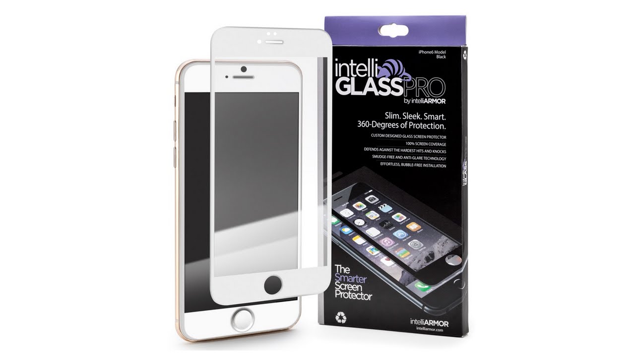 intelliARMOR intelliGLASS PRO for the Apple iPhone 6 PLUS - YouTube