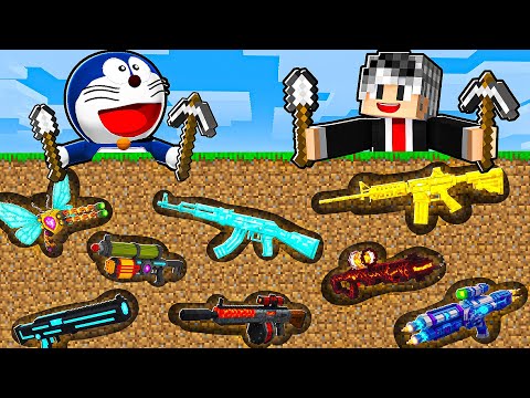 GÜROL VS TOMBİŞ SİLAH MADENİ YARIŞI - Minecraft