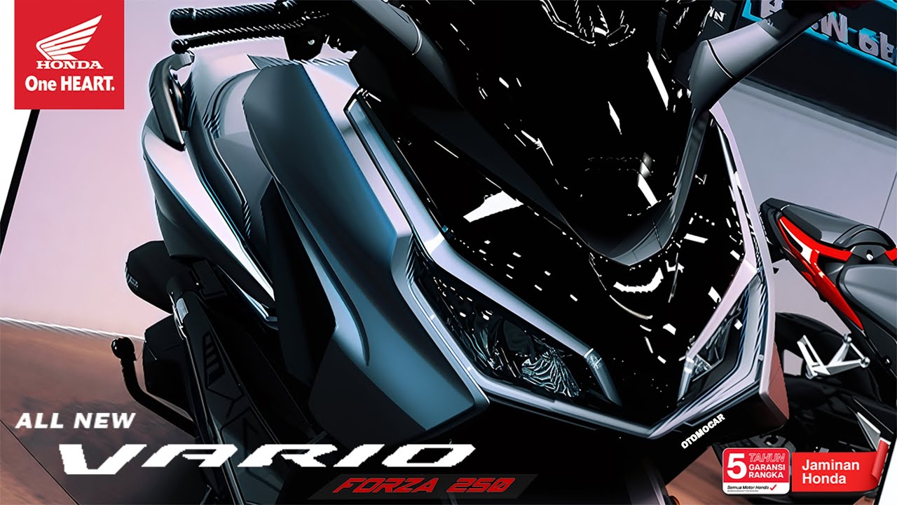 HONDA LUNCURKAN SKUTIK MAXI BARU 🔥 HONDA VARIO 250 !! HARGANYA BIKIN ...