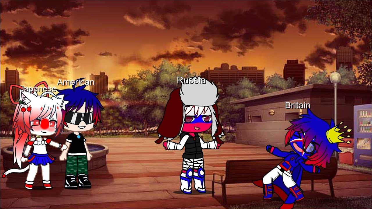 countryhumans react to infinite power - YouTube