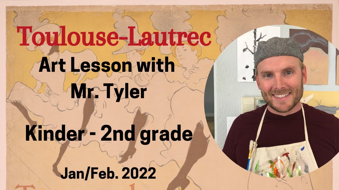 Toulouse-Lautrec - Art Lesson: Kinder-2nd - YouTube