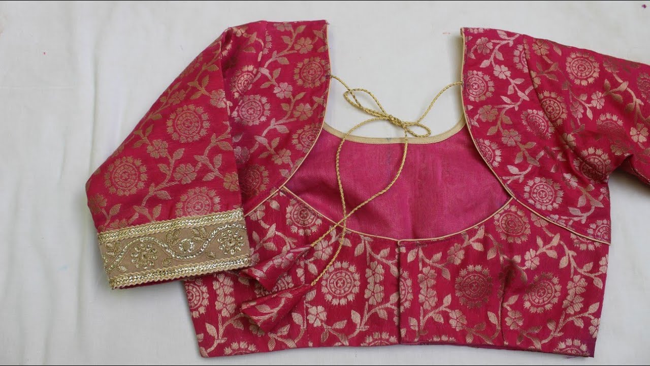 2021 Top 15 Blouse Nack designs idea /Stylish Blouse Back Nack design ...