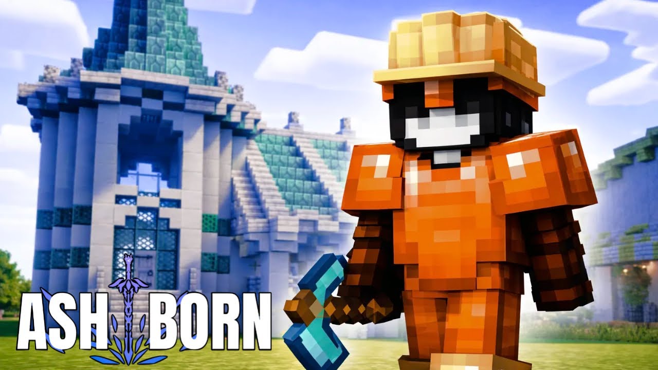 CONSTRUIMOS la TIENDA del reino!! // Ashborn Ep.3 - YouTube