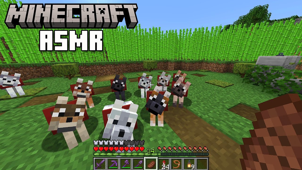 ASMR Minecraft Survival 1.20.6 (Whispering & Keyboard Sounds) - All New ...