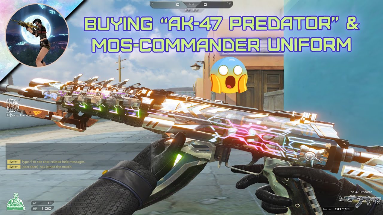 Crossfire Zero: Buying AK-47 Predator & MOS-Commander Uniform ...