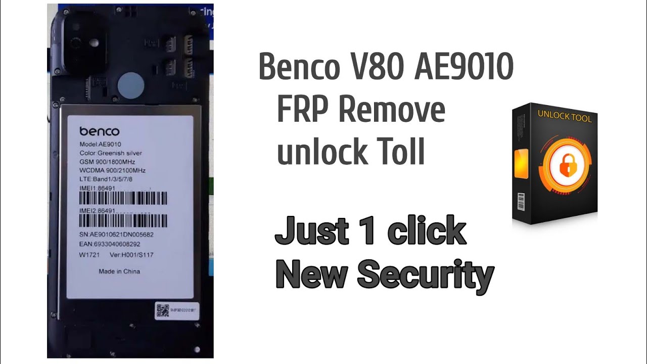 Benco V80 AE9010 FRP Remove unlock toll new security #adt - YouTube