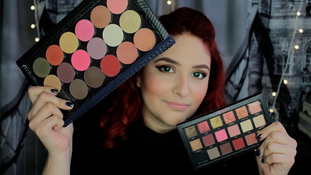 Haz tu paleta Huda Beauty con sombras Bissu - YouTube