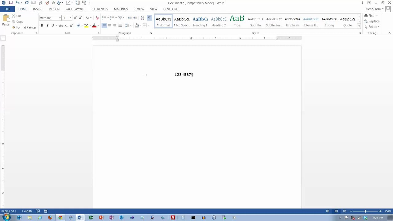 Word 2013 Decimal Tab Stops YouTube Word 2013 Decimal Tab Stops YouTube