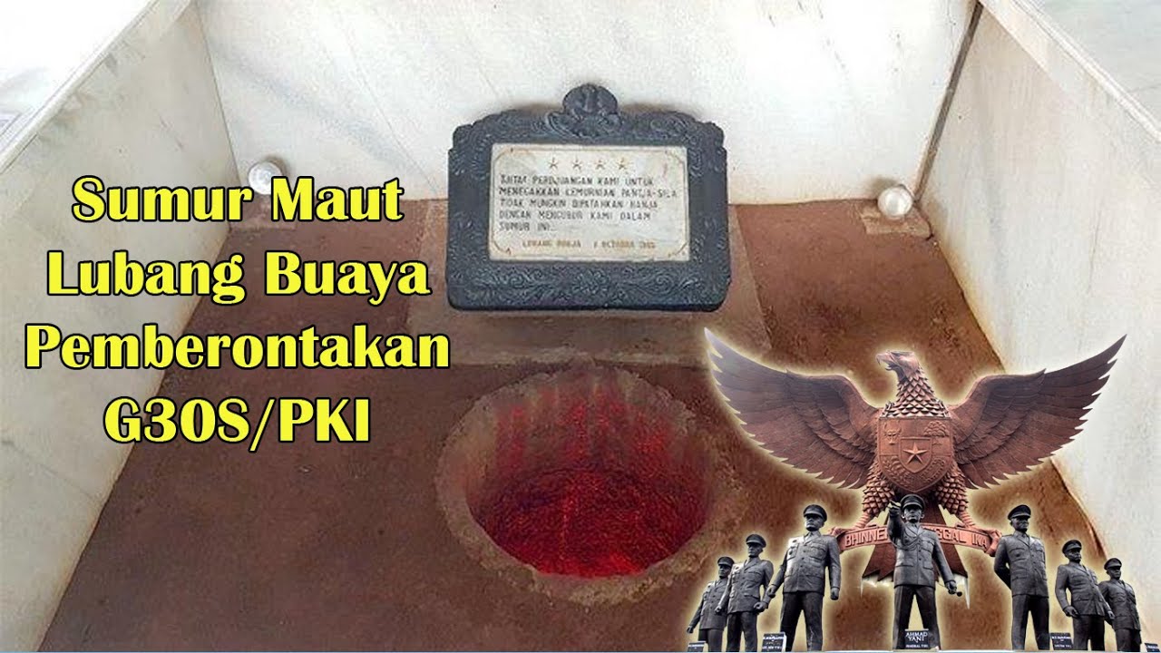 Sumur Maut Lubang Buaya Korban G30S PKI | Monumen Pancasila Sakti - YouTube