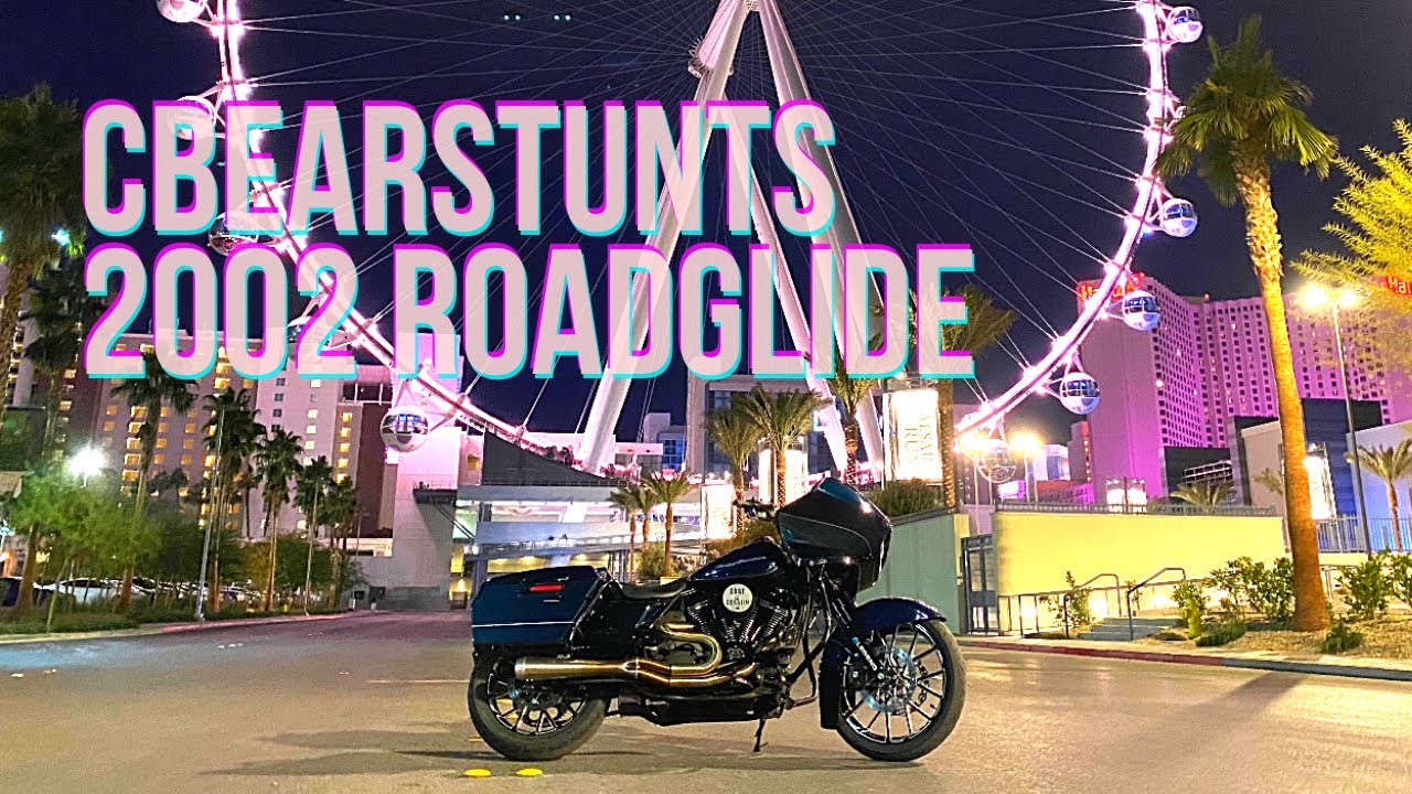 CBEARSTUNTS 2002 ROAD GLIDE WALK AROUND - YouTube