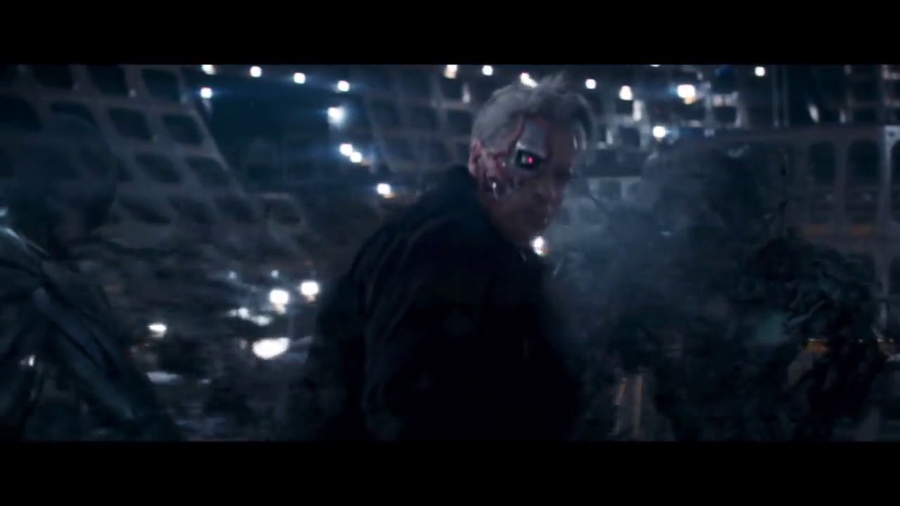 Terminator Genisys Pops vs T 3000 Fight - YouTube