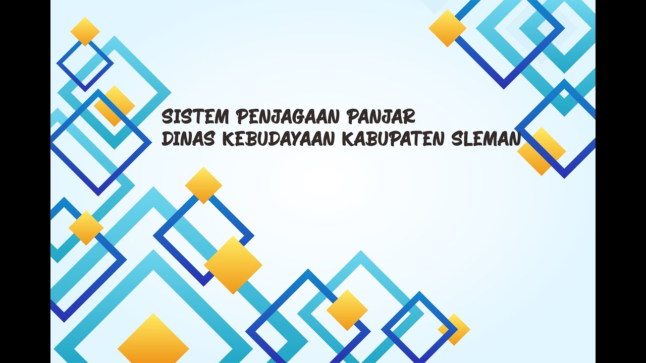 Sistem Penjagaan Panjar Dinas Kebudayaan Kabupaten Sleman - YouTube