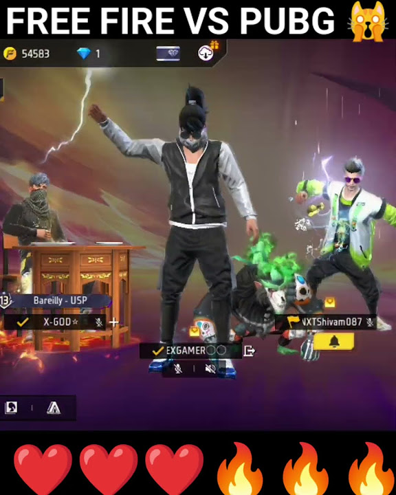 Pubg Vs Free Fire Freefire Pubgvsfreefire Shortvideo A1 A2 A3 A4 A5