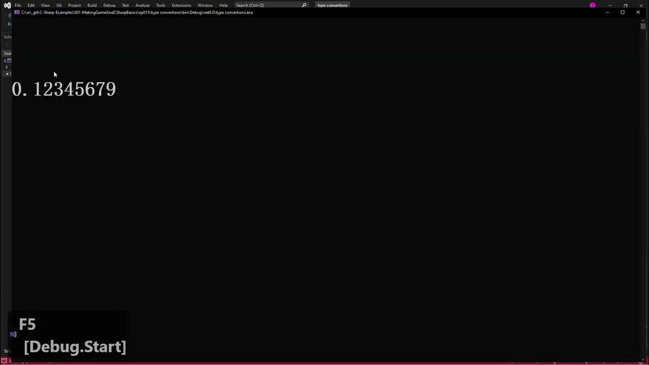 __ Ep 015 __ string to number or floating point type conversions__ C# The Very Basics - YouTube