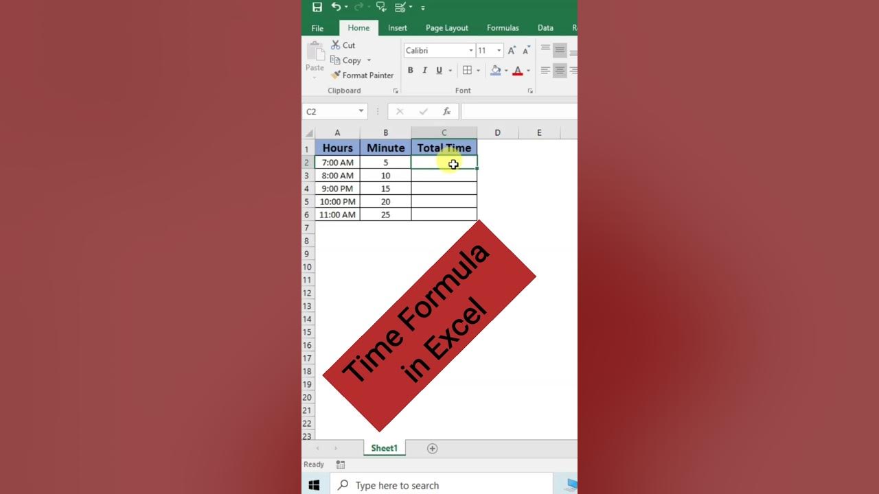 Time Calculate Formula In Excel shorts exceltutorial excel short time-calculate-formula-in-excel-shorts-exceltutorial-excel-short