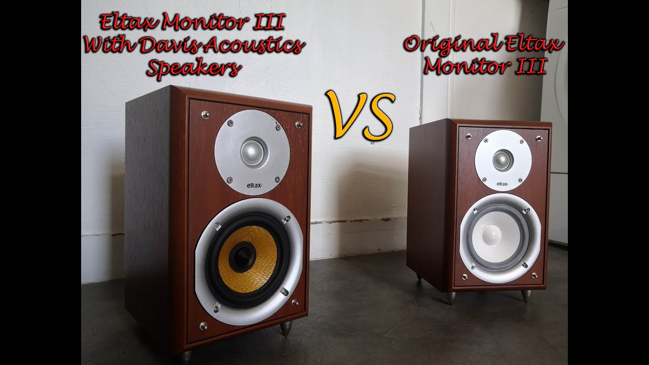 Speakers Davis Acoustics VS Speakers Eltax Monitor 3. Test audio. - YouTube