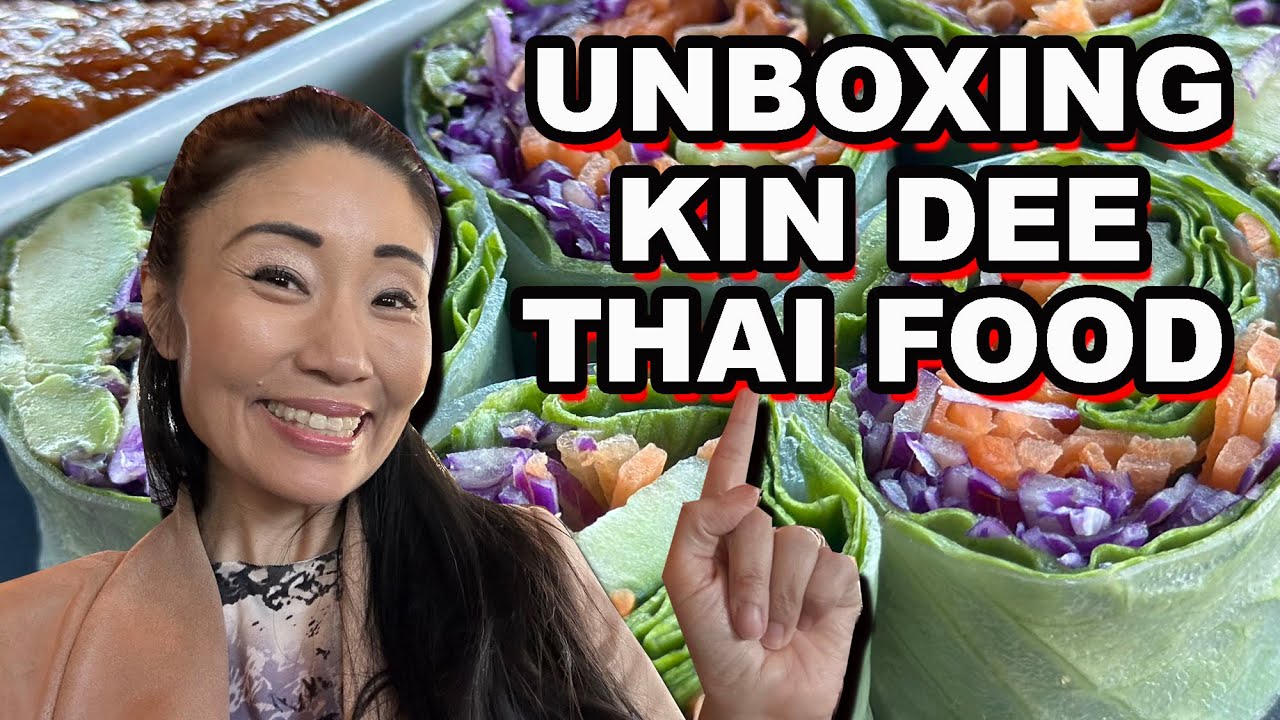 LIVING in BOTHELL WASHINGTON・KIN DEE Thai Food Restaurant UNBOXING ...