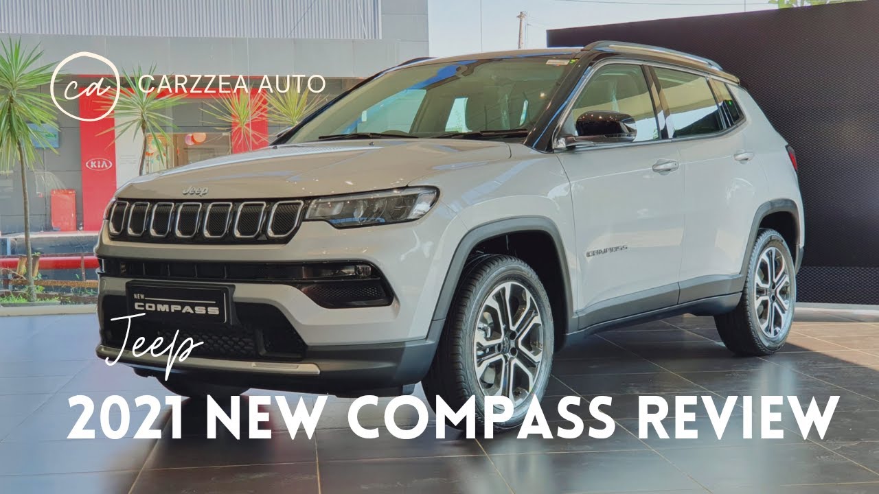 Jeep Compass [2021] New Model Review | Detailed Walkaround | on road ...