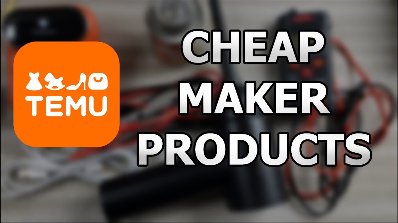 Label printer, Multimeter, Air Duster and More - TEMU Haul - YouTube
