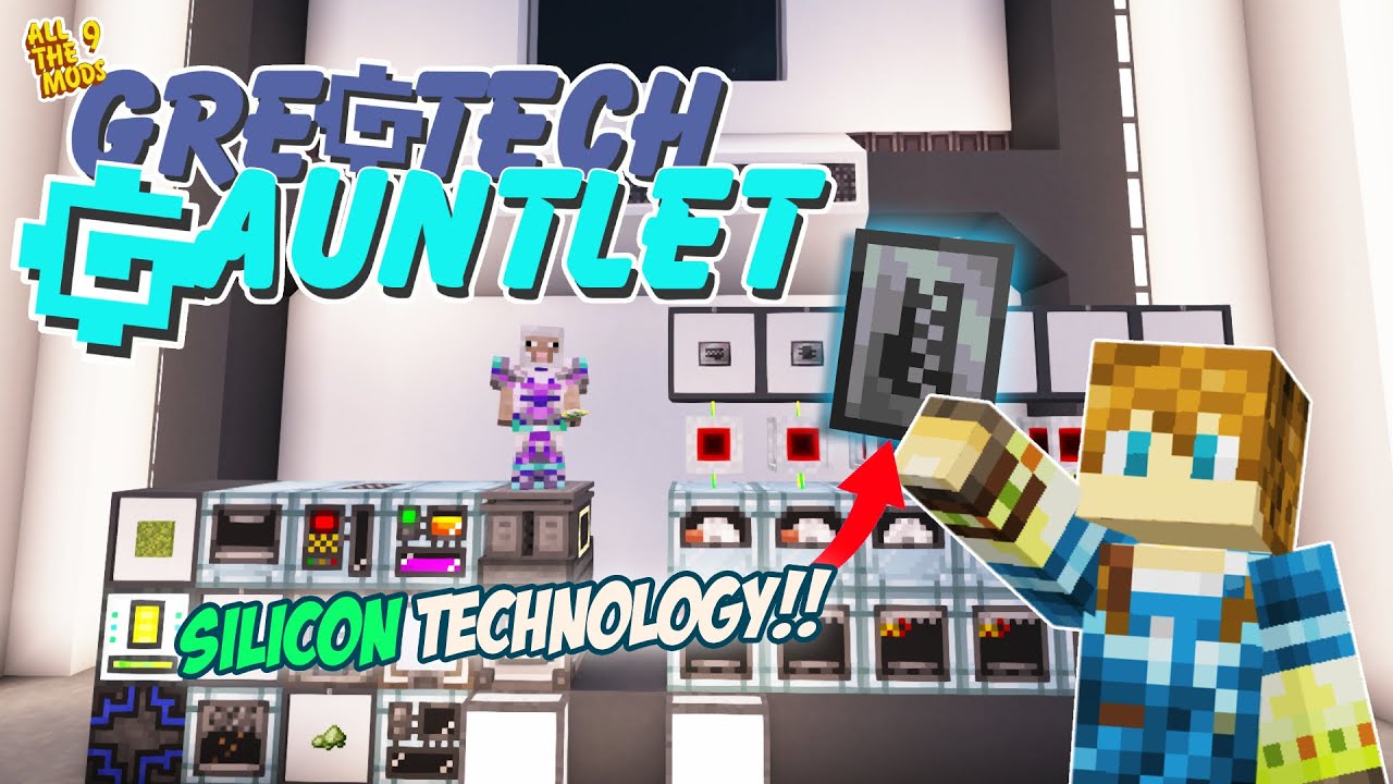We're Cookin' with Silicon! ️ GregTech Gauntlet ATM9 [EP06] - YouTube