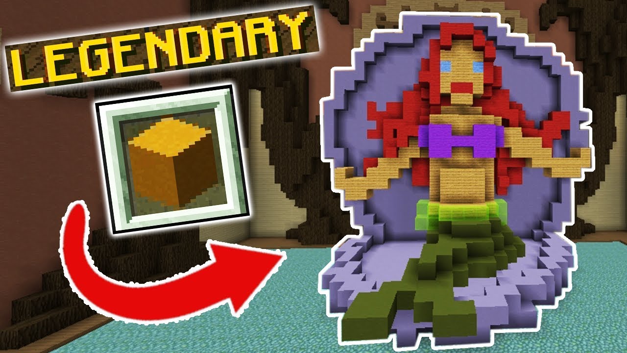 HOLY !@#$ MERMAID! (Minecraft Build Battle) - YouTube
