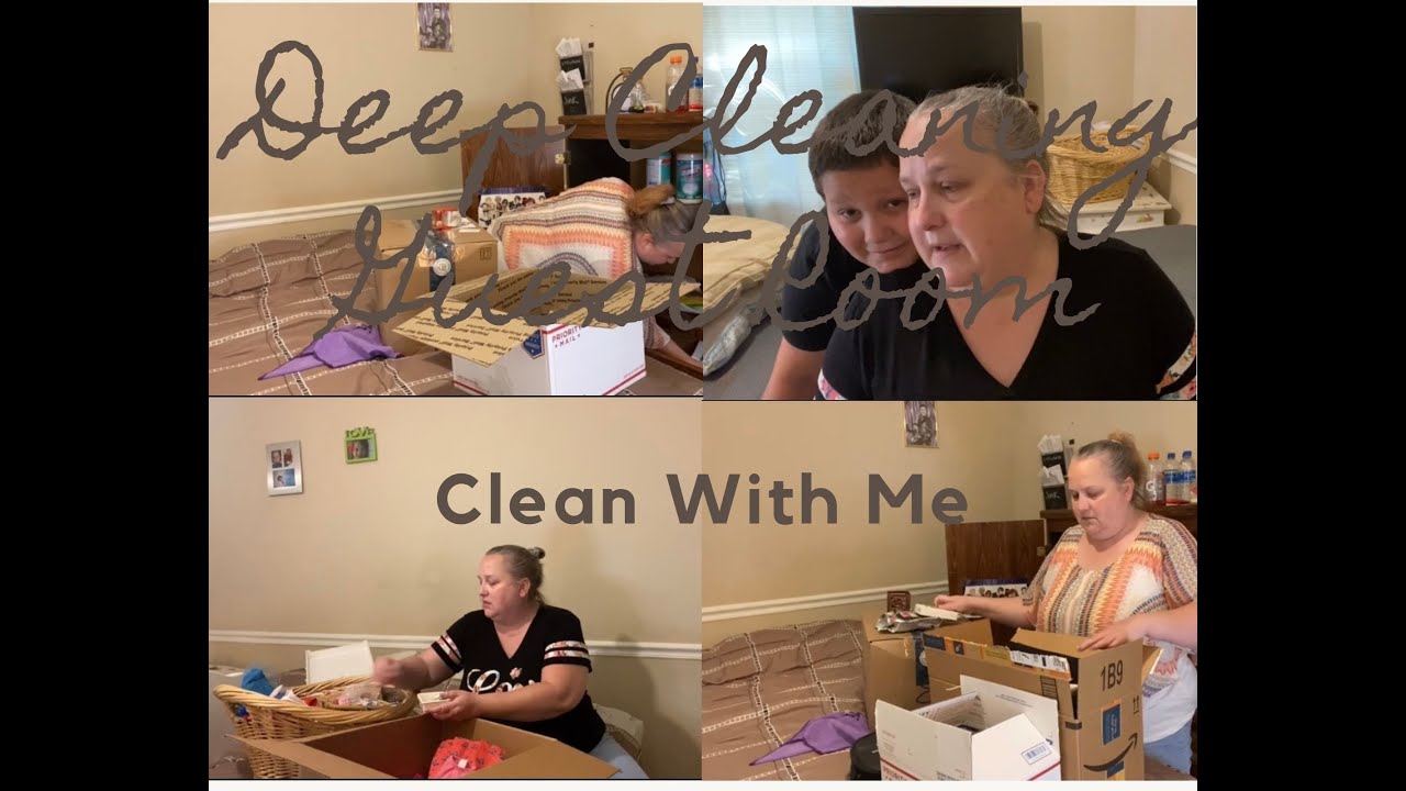 DEEP CLEANING GUEST ROOM | CLEANING MOTIVATION 2021 | LET'S CLEAN ...