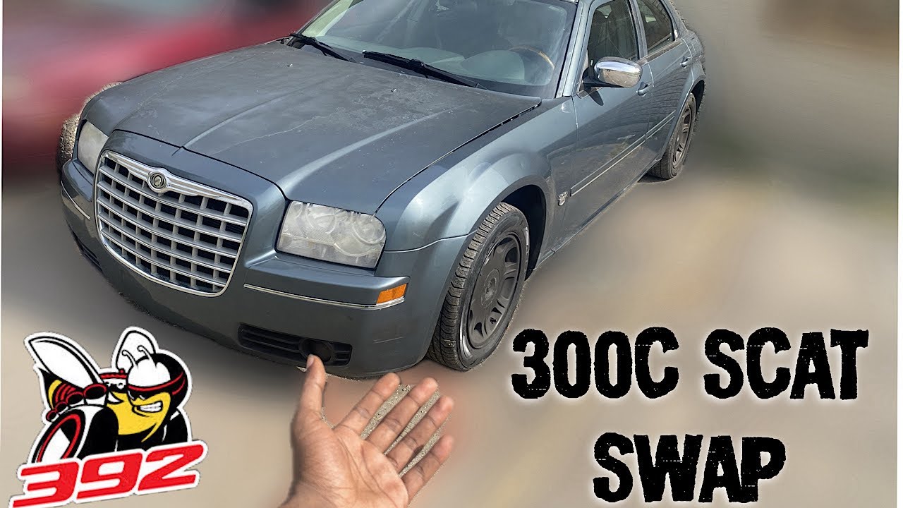 Building a 1st Gen Chrysler 300 scat swap - YouTube