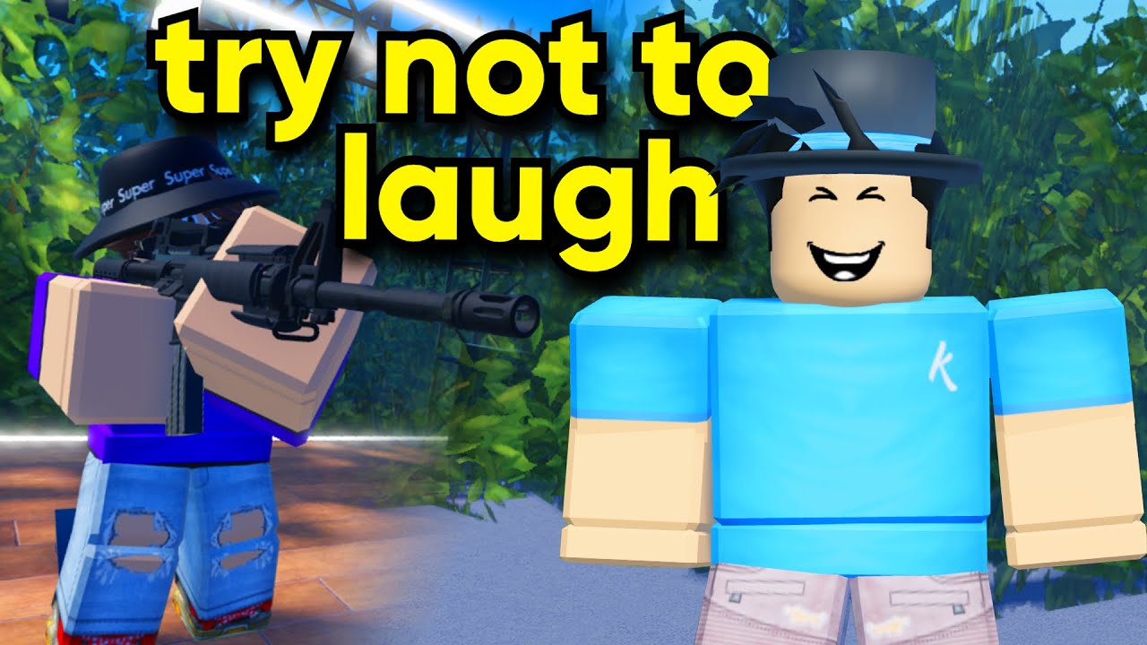 The FUNNIEST Try Not To Laugh in Roblox! - YouTube