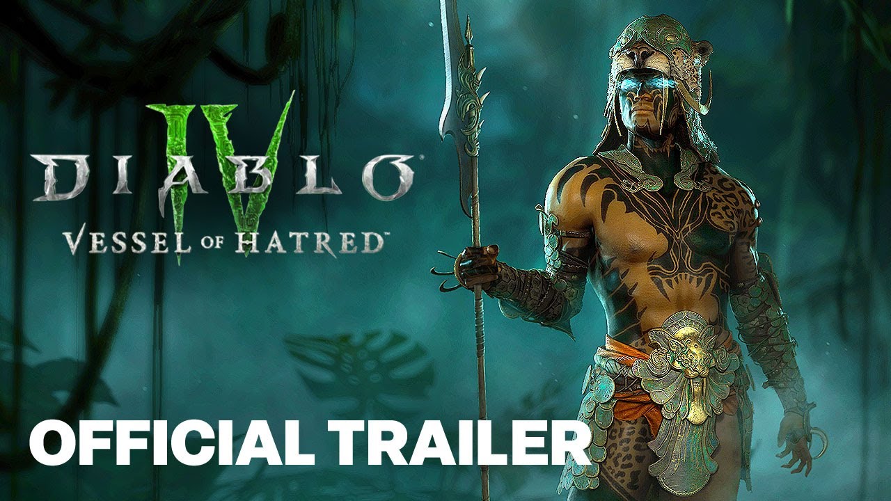 Diablo 4: Vessel Of Hatred - Official Spiritborn Class Gameplay Reveal Trailer - YouTube