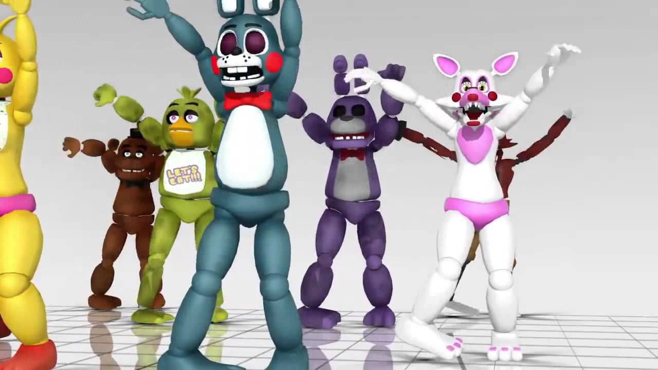 Mmd Fnaf Toy Chica Play Time Youtube
