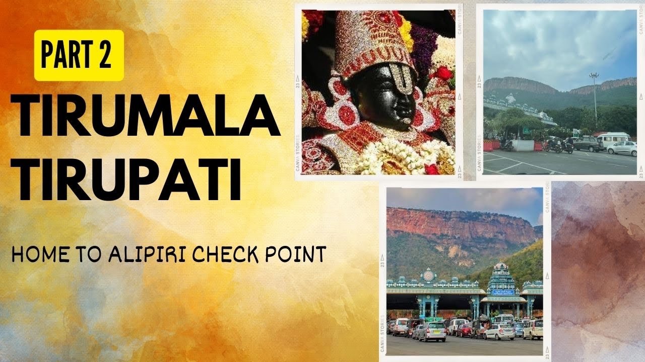 Home to Tirumala #alipiristeps #ttdtemple #checkpoint #sapthagiri # ...
